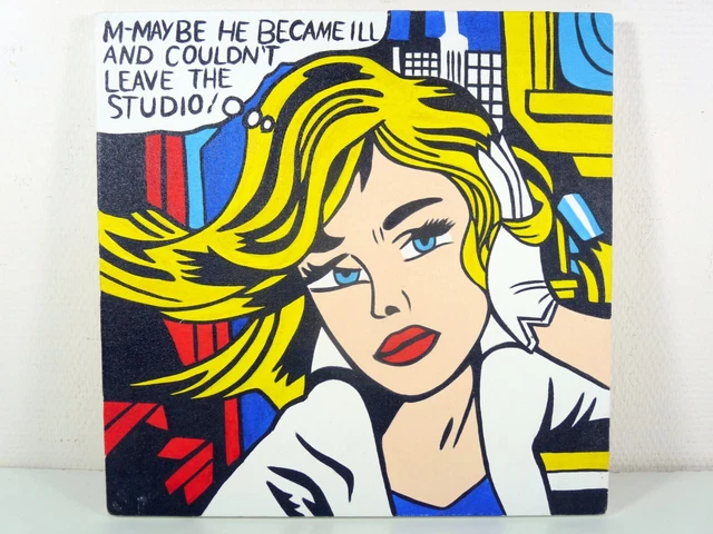 HST XX° POP Art Roy Lichtenstein Andy Warhol TÊTE DE FILLE D - 41 x 40 ...