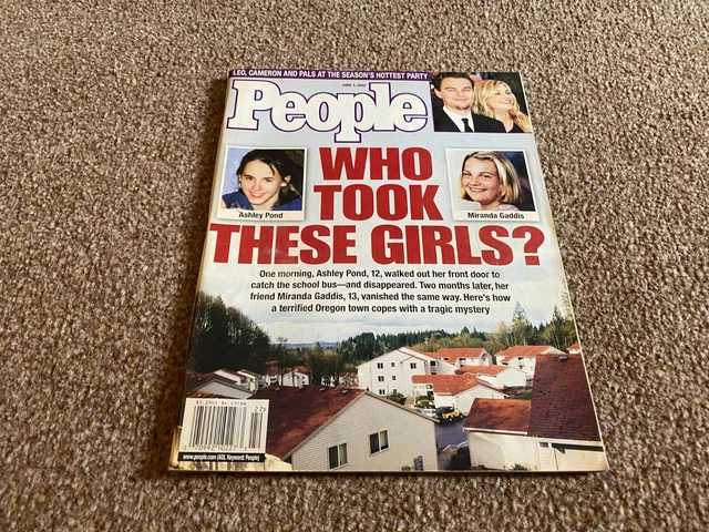 PEOPLE MAGAZINE 3/6/2002 Ahsley Pond Miranda Gaddis Sharon Stone ...