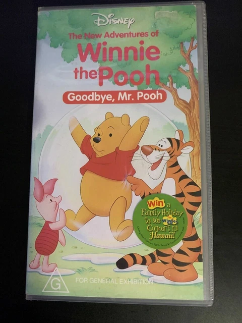 WINNIE THE POOH : Goodbye, Mr. Pooh (VHS, 1989) PAL Disney $9.99 ...