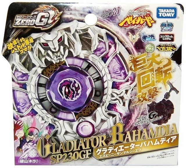 GENUINE TAKARA TOMY Beyblade BBG27 Gladiator Bahamdia /Bahamoote ...