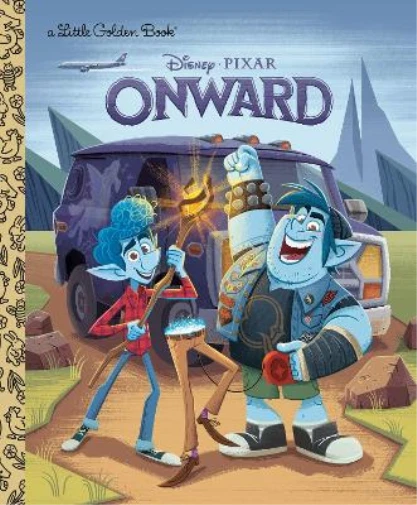 DISNEY STORYBOOK ART Tea Onward Little Golden Book (Disney/Pixar Onward ...