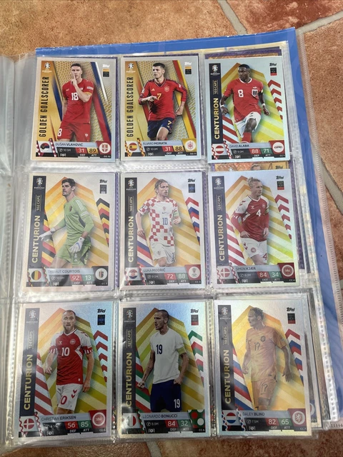 MATCH ATTAX EURO 2024 - Full Centurion card set* £0.99 - PicClick UK