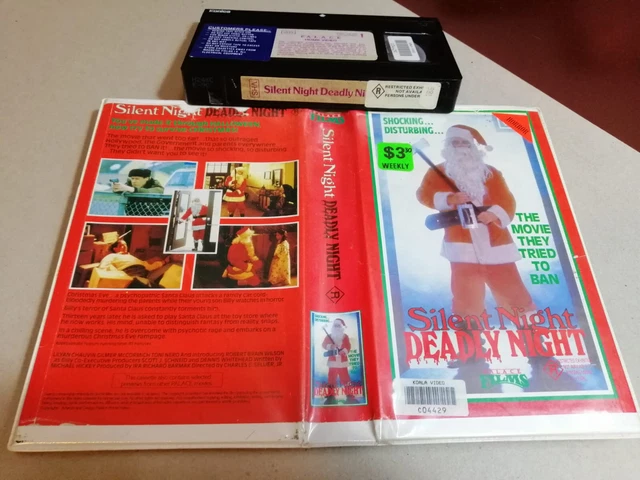 SILENT NIGHT DEADLY NIGHT - RARE 1984 Palace Films Vhs 1st Issue SLASHER/HORROR $198.05 ...