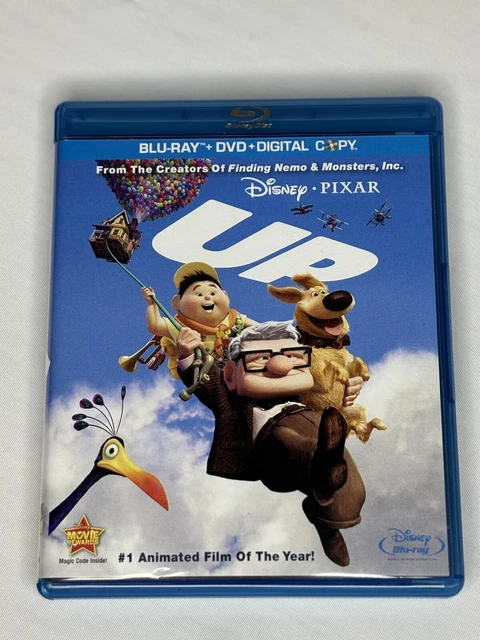 UP BLU-RAY DVD 2009 Disney Pixar 4-Disc Set Plus Digital Copy $14.89 ...