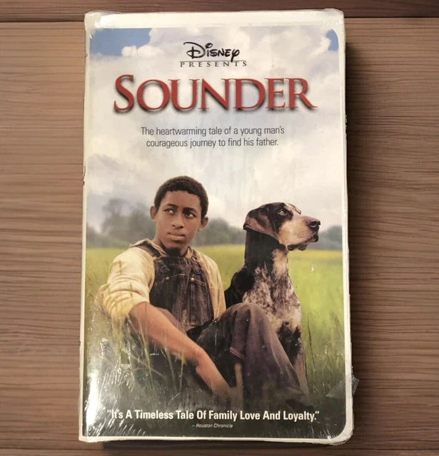 DISNEY'S SOUNDER VHS Movie 2003 Live Action Family Drama NEW SEALED OOP ...