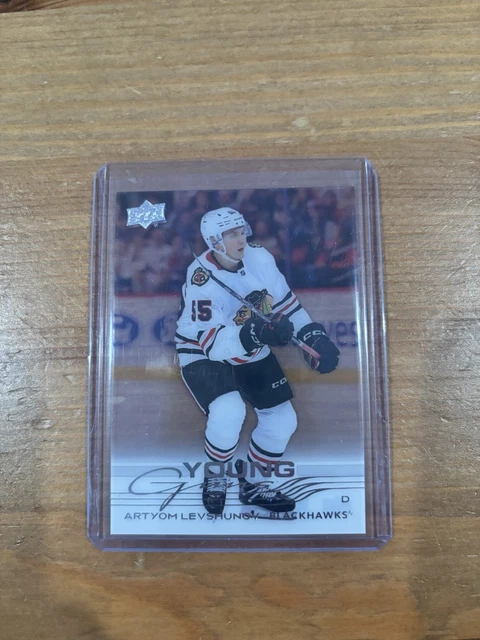 ARTYOM LEVSHUNOV 2025-26 UD Series 1 Clear Cut Young Guns Rookie #201 ...