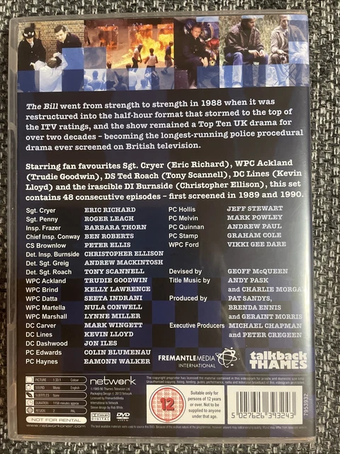 THE BILL VOLUME 7 DVD Box Set ITV Series £10.80 - PicClick UK