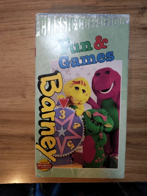 BARNEY - BARNEYS Fun and Games (VHS, 2000, Classic Collection) £5.38 ...
