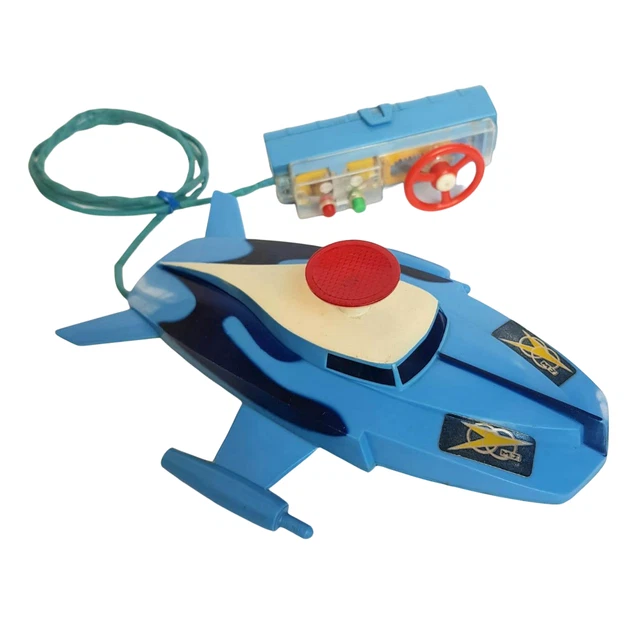 ULTRA RARE 1968 Bandai MIGHTY JACK HYDROJET PLANE R/C jouet spatial à ...