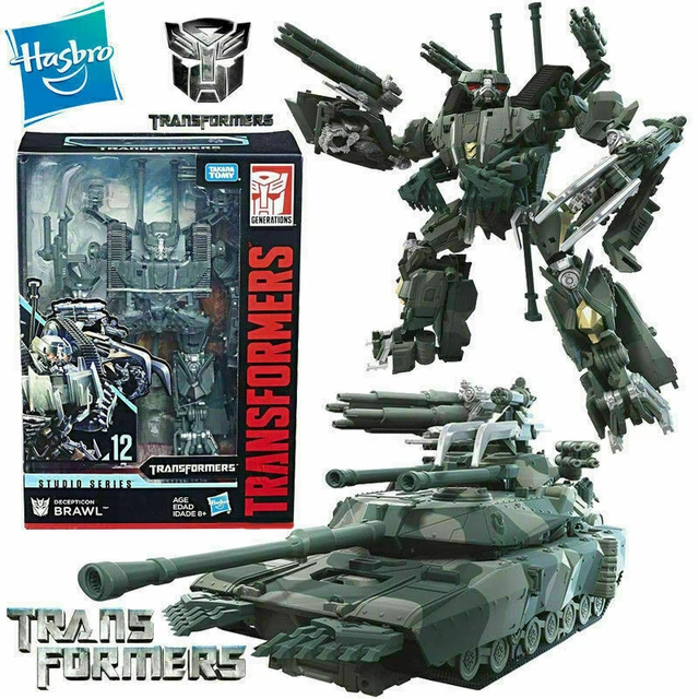 TRANSFORMERS STUDIO SERIES 12 Decepticon BRAWL Voyager Class Robot Tank ...