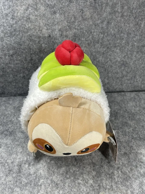 POSH PAWS KAWAII Kuties Sloth in Ebi Sushi soft toy 9 Inch 22.5cm With ...