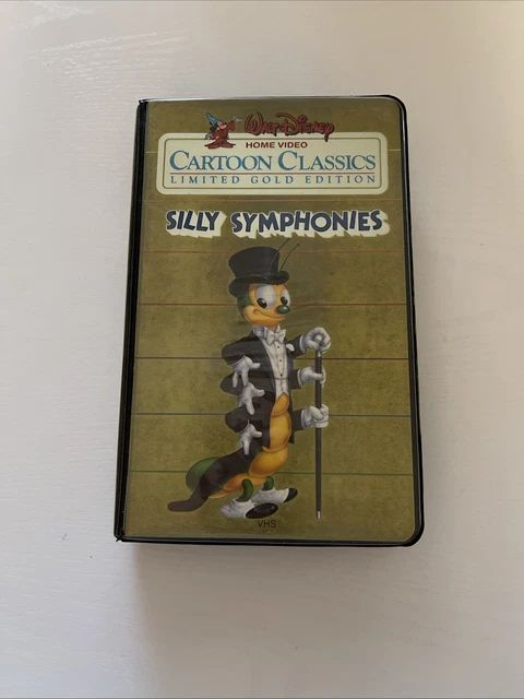 SILLY SYMPHONIES WALT Disney Cartoon Classics Limited Gold Edition ...