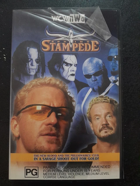 WWE WWF WCW Spring Stampede 2000 Wrestling Vhs Video EUR 21,07 ...