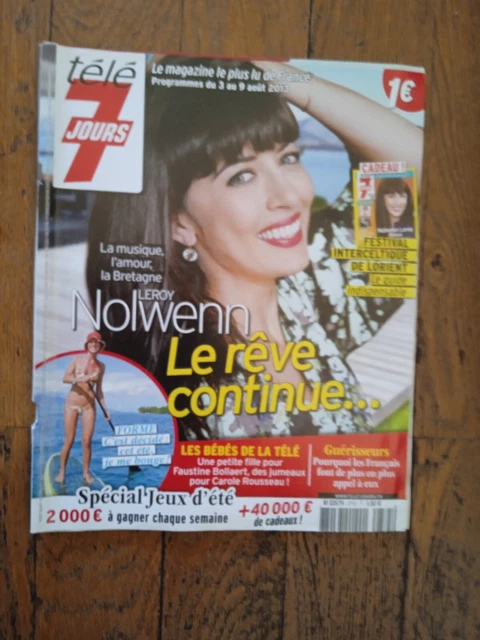 MAGAZINE TÉLÉ 7 jours de 2013 - Nolwenn Leroy EUR 4,00 - PicClick FR