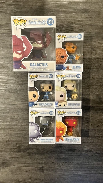 FUNKO POP FANTASTIC Four First Steps Set Plus Galactus Total Six ...
