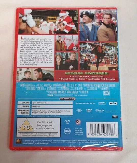DVD - *NEW / Sealed* Jingle All The Way DVD Schwarzenegger PAL UK R2 £4 ...