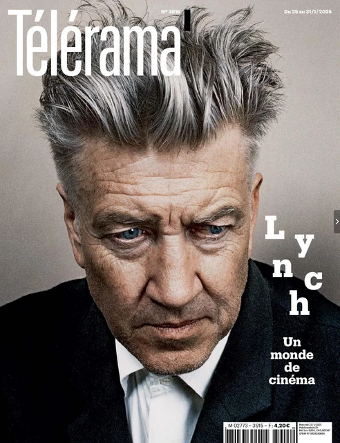 MAGAZINE TÉLÉRAMA #3915 David Lynch, un monde de cinéma - 25/01/25 EUR ...