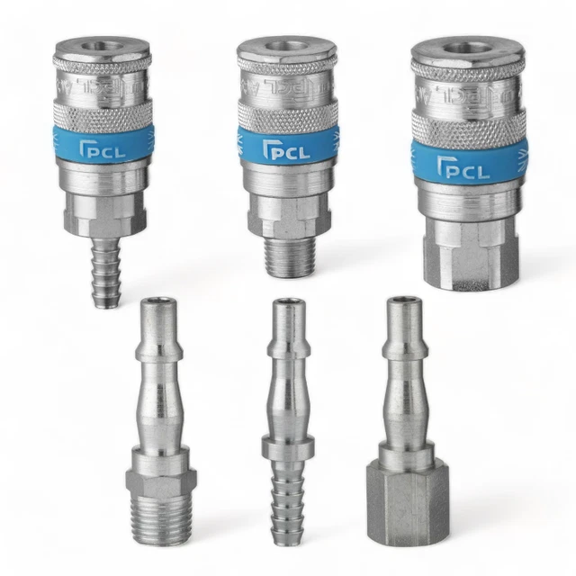GENUINE PCL AIR Line Vertex Couplings/Adaptors Hose Tail Fittings ...