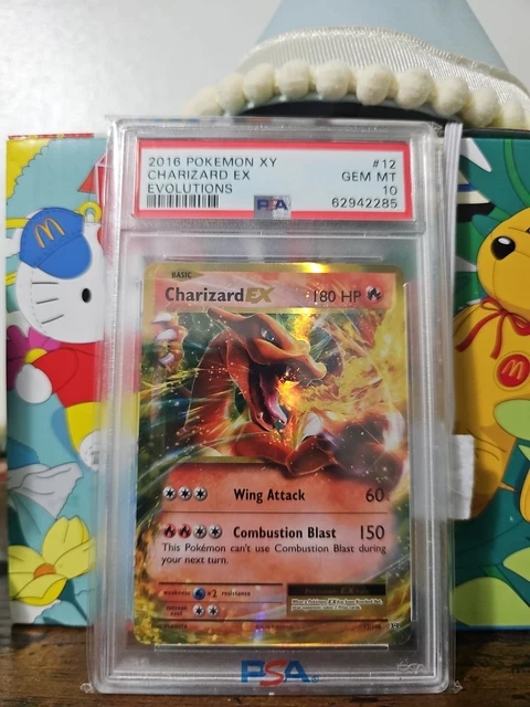 2016 POKEMON XY Evolutions #12 Charizard Ex Evolutions PSA 10 Gem Mint ...
