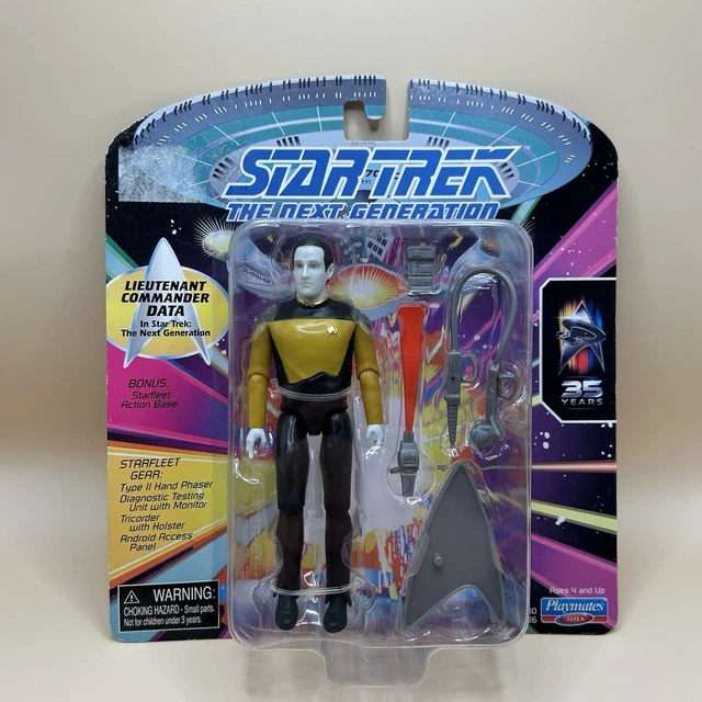 STAR TREK TNG Lieutenant Commander DATA. 2022 Playmates Toys. NEW £9.13 ...