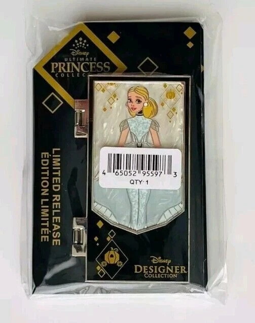 DISNEY ULTIMATE PRINCESS Designer Doll Collection Hinged Pin ...