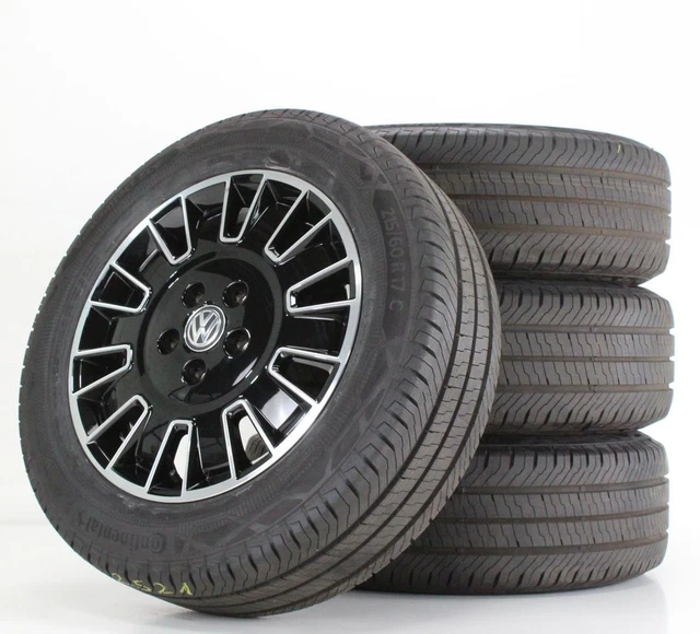 VW T5 T6 T6.1 Bulli summer wheels Conti 17-inch alloy rims Posada rims ...