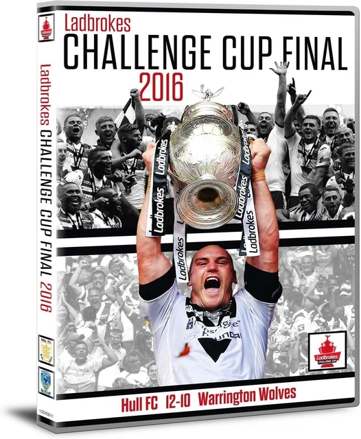 CHALLENGE CUP FINAL 2016 - Hull FC vs Warrington Wolves DVD Rugby League £9.99 - PicClick UK