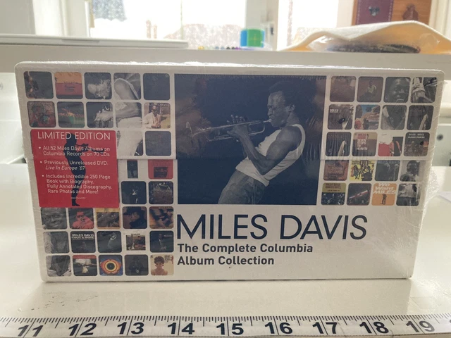 MILES DAVIS COMPLETE Columbia Album Collection, 70 CDs & 1 DVD, Brand ...