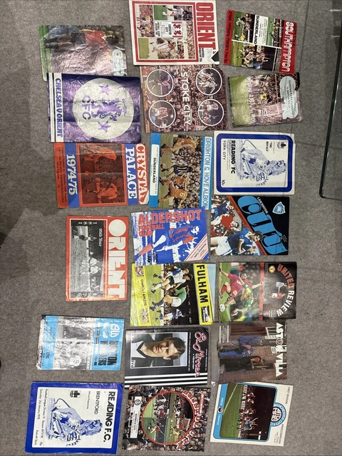 MIXED BUNDLE OF Football Programmes 70’s And 80’s £9.72 - PicClick UK