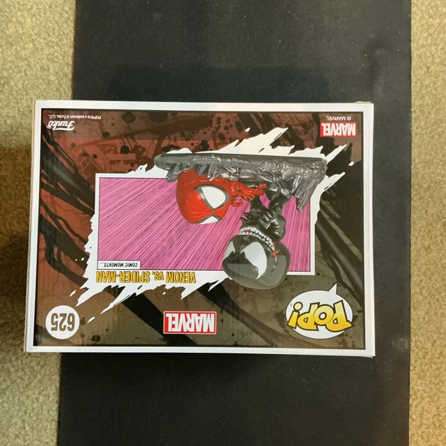 FUNKO POP! VENOM Vs. Spider-Man #625 Marvel Comic Moments PX Previews ...