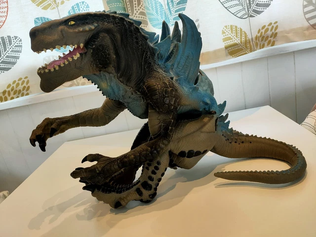 LARGE MOVIE GODZILLA FULL BODY HAND PUPPET lizard TOHO TRENDMASTER 1998 ...