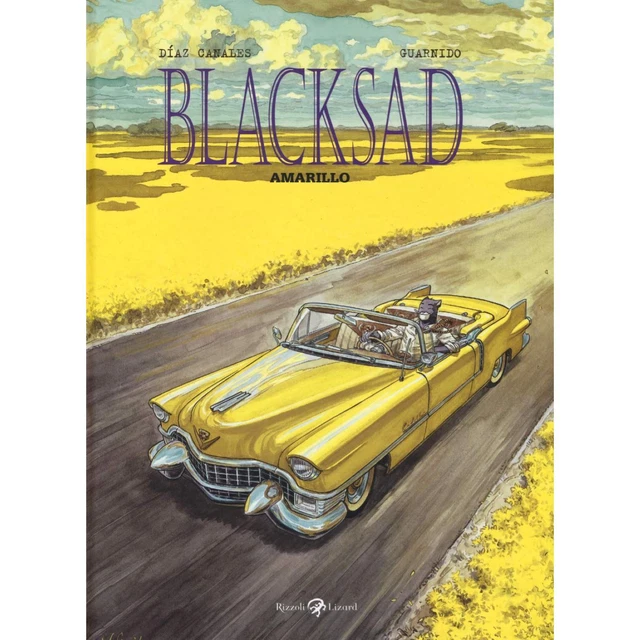 JUANJO GUARNIDO JUAN Díaz Canales Blacksad 5 - Amarillo Rizzoli ...