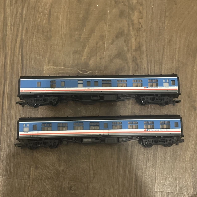 2X REPLICA / Bachmann Network SouthEast NSE Mk2 Brake & 2nd class 12113 ...