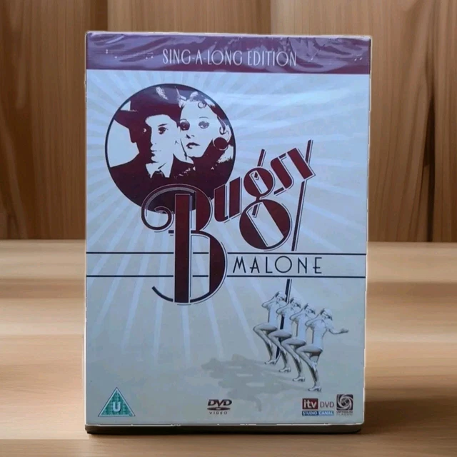 BUGSY MALONE DVD - Sing-Along Edition - Jodie Foster 1976 Musical Film ...