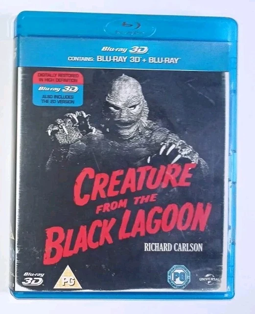 BLU RAY CREATURE From The Black Lagoon 3D Versione Uk 2012 Audio Italiano EUR 14,50 - PicClick IT