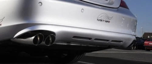 MERCEDES W219 CLS500 550 Brabus Rear Diffuser Original Rear Bumper Only ...