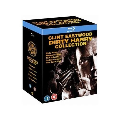 DIRTY HARRY COLLECTION Clint Eastwood Box Set New Blu-ray RegB Magnum ...