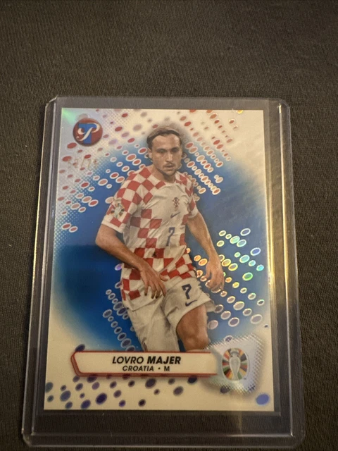 TOPPS PRISTINE ROAD to Euro 24 - Lovro Majer - Numbered /75 - Croatia ...