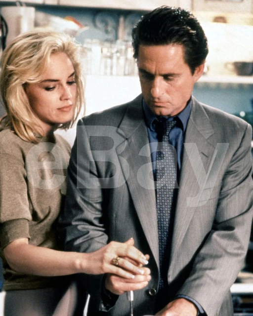 BASIC INSTINCT (1992) Sharon Stone, Michael Douglas 10x8 Photo £3.99 ...