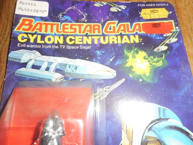TRÈS RARE VINTAGE 1978 Mattel Battlestar Galactica CYLON Centurien ...