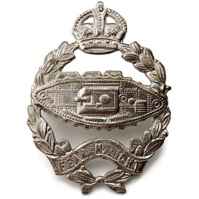 ORIGINAL WW2 ROYAL Tank Regiment Cap Badge RTR Corps £18.99 - PicClick UK