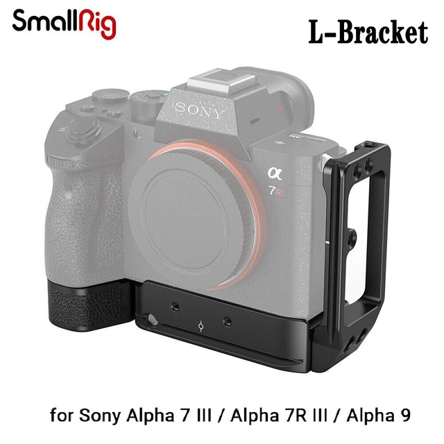 SMALLRIG L PLATE Quick Release Arca Type Bracket for Sony A7M3/A7 III ...