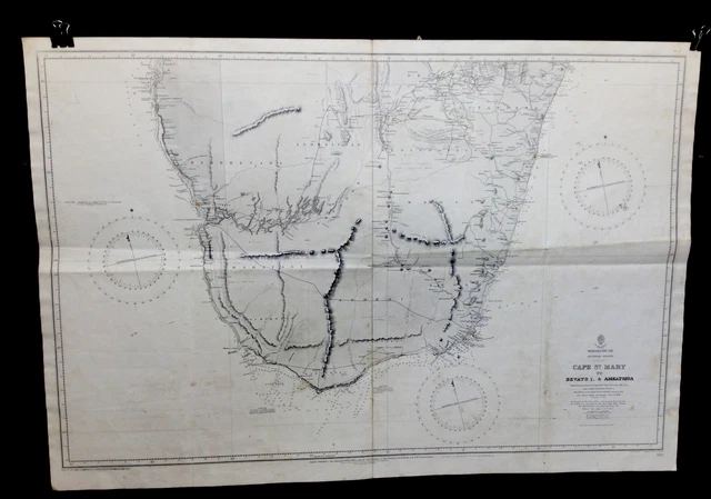 VINTAGE ADMIRALTY CHART. No.760. MADAGASCAR. 1933 Edition £39.00 ...