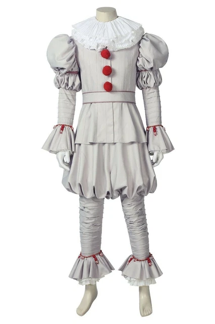 IT CHAPTER 2 Pennywise the Dancing Clown Full Set Cosplay Costume ...
