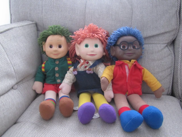 VINTAGE 1996 SET of 3 Tots TV Talking Dolls £100.00 - PicClick UK
