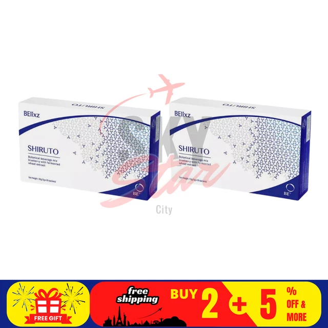 2 BOX SHIRUTO BElixz -Vitamin of Immunity 30 sachets ORIGINAL! FREE ...