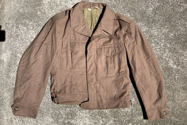 WW2 WORLD WAR II US Army Military Ike Eisenhower Jacket size 38S £44.06 ...