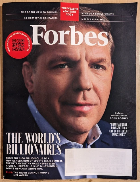 FORBES MAGAZINE APRIL / May 2024 - New £6.25 - PicClick UK