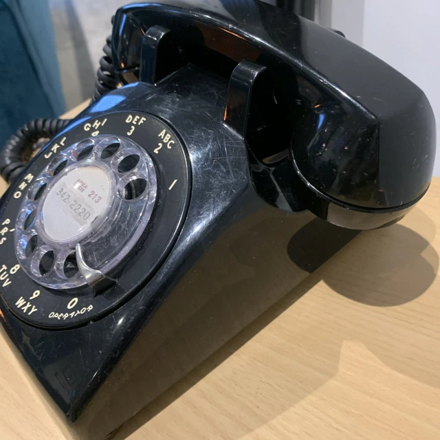 VINTAGE ORIGINAL BELL System Western Electric Rotary Dial Telephone £10 ...