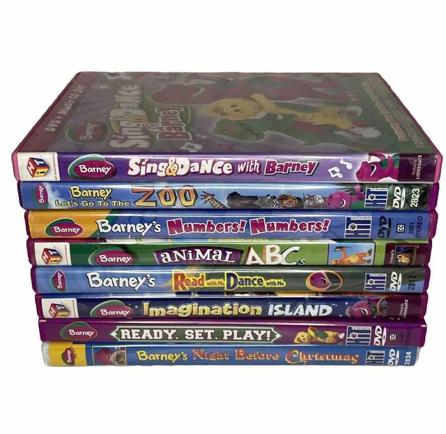 VINTAGE BARNEY - LOT OF 8 DVDs - ANIMAL ABC’s & NUMBER! NUMBERS! £41.56 ...